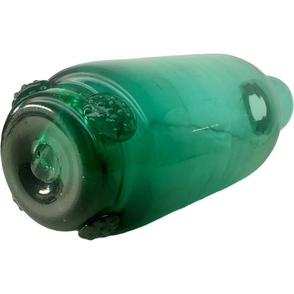 BLENKO | Dining | Blenko 445d Glass Decanter 948 Emerald Green Rosettes ...